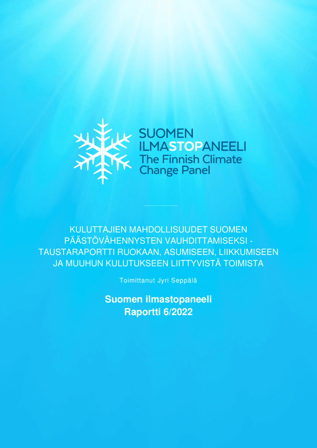 Kuluttajien mahdollisuudet Suomen päästövähennysten vauhdittamiseksi ...